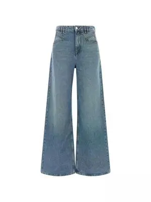 MARANT ETOILE Lemony Wide-leg Jeans - Blue
