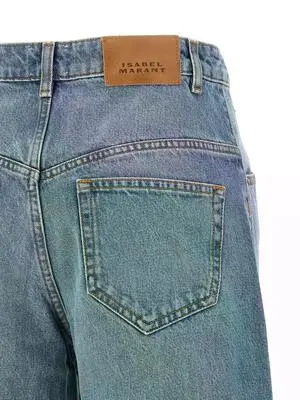 MARANT ETOILE Lemony Wide-leg Jeans