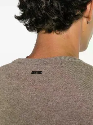 Corneliani Crew-neck Long-sleeve Sweater
