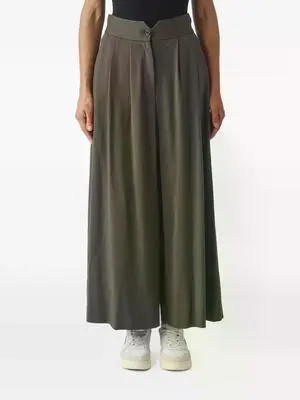 MEIMEIJ Pleated Palazzo Pants - Grey