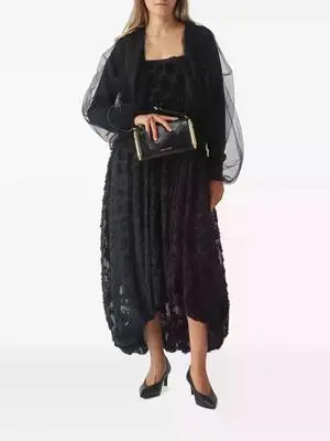 MEIMEIJ Floral-fil-coupé Dress