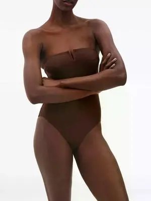 ERES Apparence Strapless Swimsuit - Brown