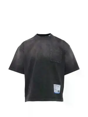 Mihara Yasuhiro Distressed Pocket T-shirt - Black