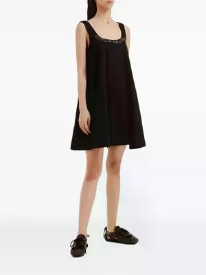 Simone Rocha Crystal-embellished Mini Dress