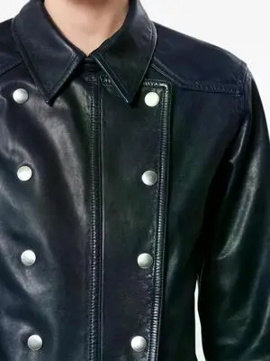 Isabel Marant Étoile Valdy Leather Shirt