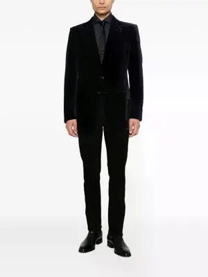 TOM FORD Velvet Single-breasted Blazer
