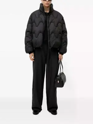 Hugo Relaxed-fit Padded Jacket In Water-repellent Fabric
