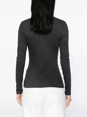 Peserico Bead-embellished Long-sleeve T-shirt