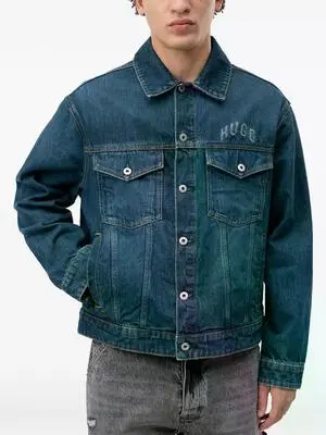 Hugo Logo-print Denim Jacket