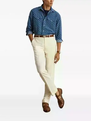 Ralph Lauren Purple Label Relaxed-fit Western Shirt