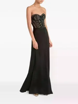 TEMPERLEY LONDON Oberon Stud-embellished Corset Top