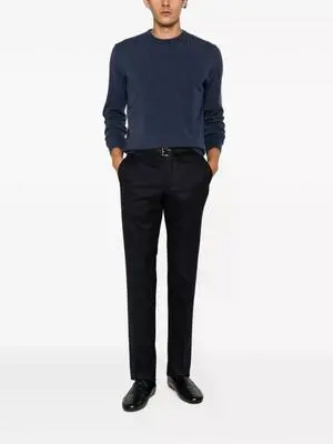 Corneliani Crew-neck Long-sleeve Sweater