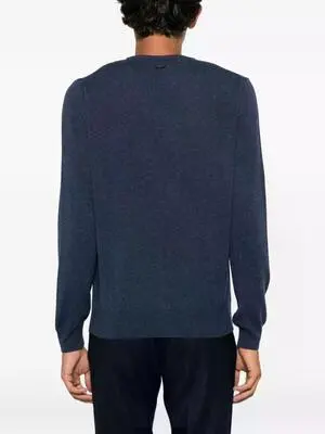 Corneliani Crew-neck Long-sleeve Sweater