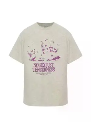 CARNE BOLLENTE Graphic-print T-shirt - Grey
