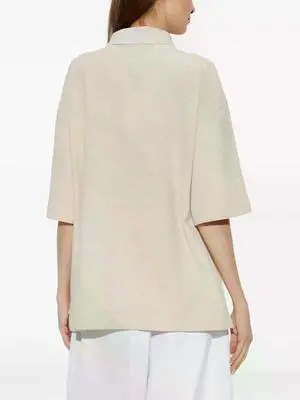 Jacquemus Ruban Logo-patch Polo Shirt