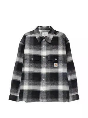 Carhartt Work In Progress Esterson Logo-patch Shirt - Blue