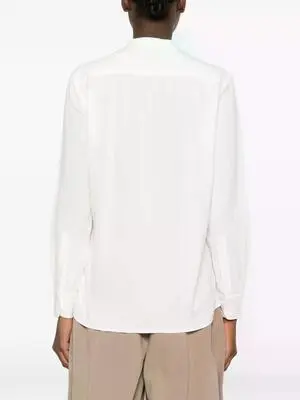 MOISMONT Embroidered Bib-front Shirt