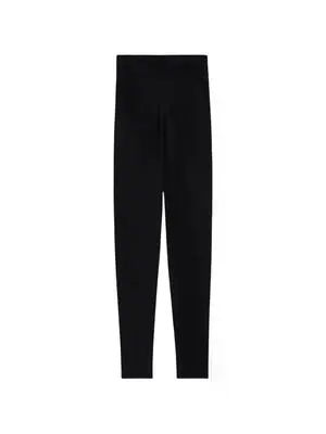 Balenciaga Techwear Logo-embroidered Knitted Leggings