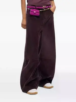 Pinko Barrel-fit Corduroy Trousers