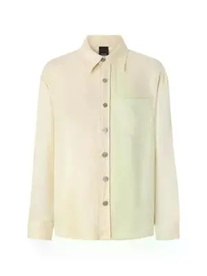 Pinko Shirt In Peachskin-feel Twill - Neutrals
