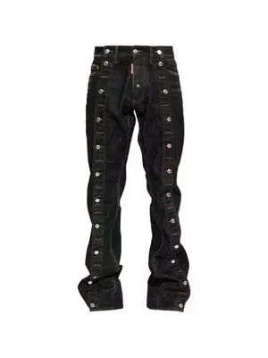 Dsquared2 American Button-detail Jeans - Black