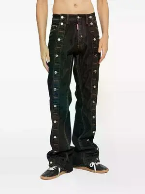 Dsquared2 American Button-detail Jeans