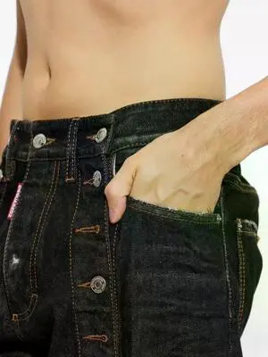 Dsquared2 American Button-detail Jeans