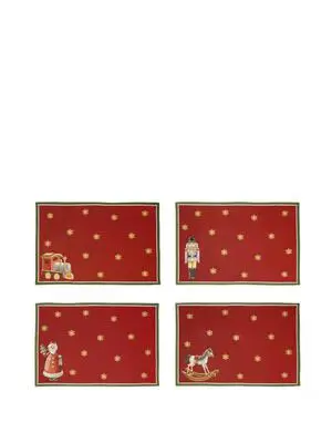 VILLEROY & BOCH Toy's Delight Placemats Set - Red
