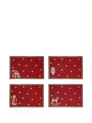 VILLEROY & BOCH Toy's Delight Placemats Set - Red