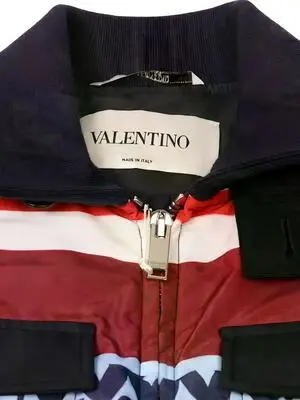 Valentino Garavani Logo-print Panelled Jacket