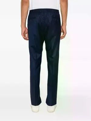 Corneliani Drawstring-waist Pressed-crease Trousers