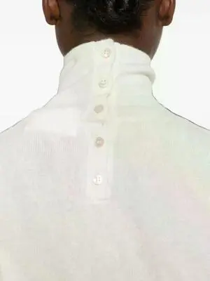 Erika Cavallini Boris Button-back Roll-neck Sweater