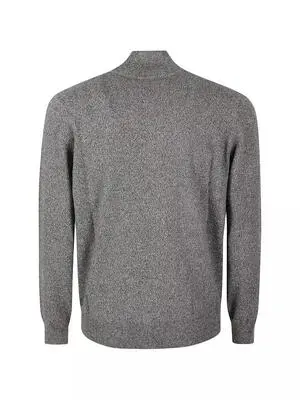 Brunello Cucinelli Zip-up Cashmere Sweater - Grey