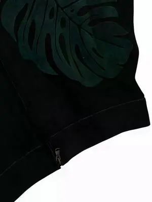 Valentino Garavani Leaf-patchwork A-line Skirt
