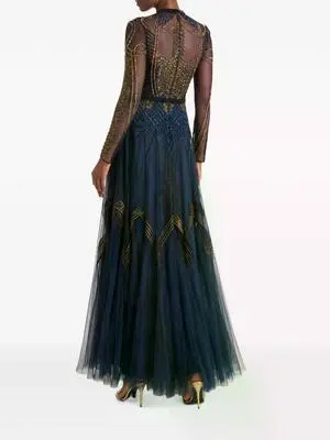 TEMPERLEY LONDON Persephone Bead-embellished Gown