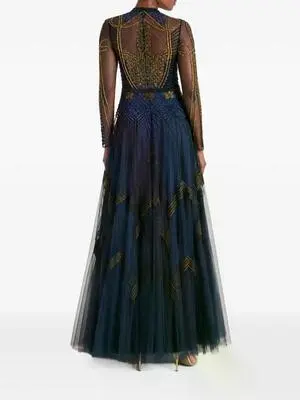 TEMPERLEY LONDON Persephone Bead-embellished Gown
