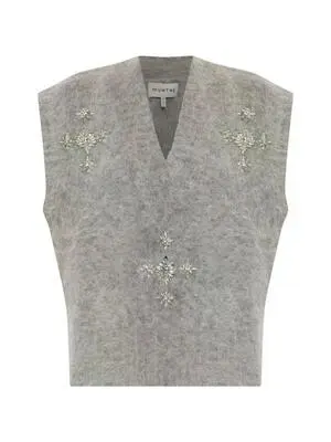 Munthe Vurulia Crystal-embellished Vest