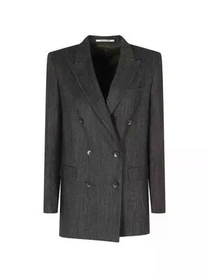 Tagliatore Herringbone Double-breasted Blazer