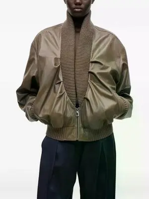 Victoria Beckham Zana Leather Jacket