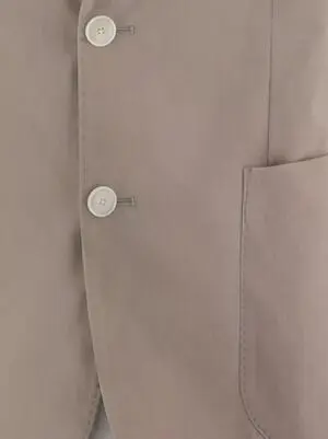 BOSS Notch-lapels Single-breasted Blazer - Brown