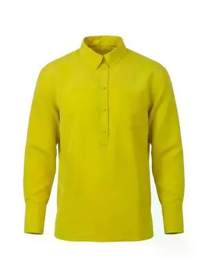 Valentino Garavani Button-fastening Pocket Blouse - Yellow