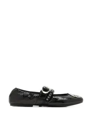Tory Burch Reva Punk Travel Ballet Flats
