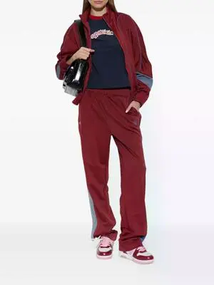 Off-White Logo-embroidered Press-stud Track Pants