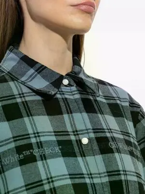Off-White Checked Shirt