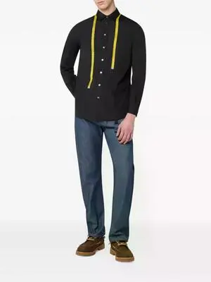 Moschino Printed Cotton-poplin Shirt