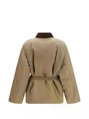 Versace Belted Medusa Jacket - Neutrals