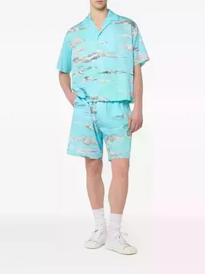 Moschino Archive Clouds Cotton-poplin Shirt
