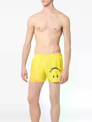 Moschino X Smiley® Nylon Swim Boxer Shorts