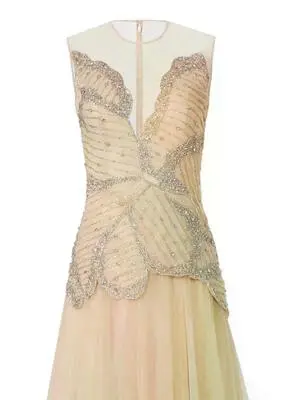 Costarellos Arabella Embellished Gown