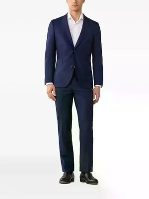 HACKETT  Rustic Tropical Single-breasted Wool Suit